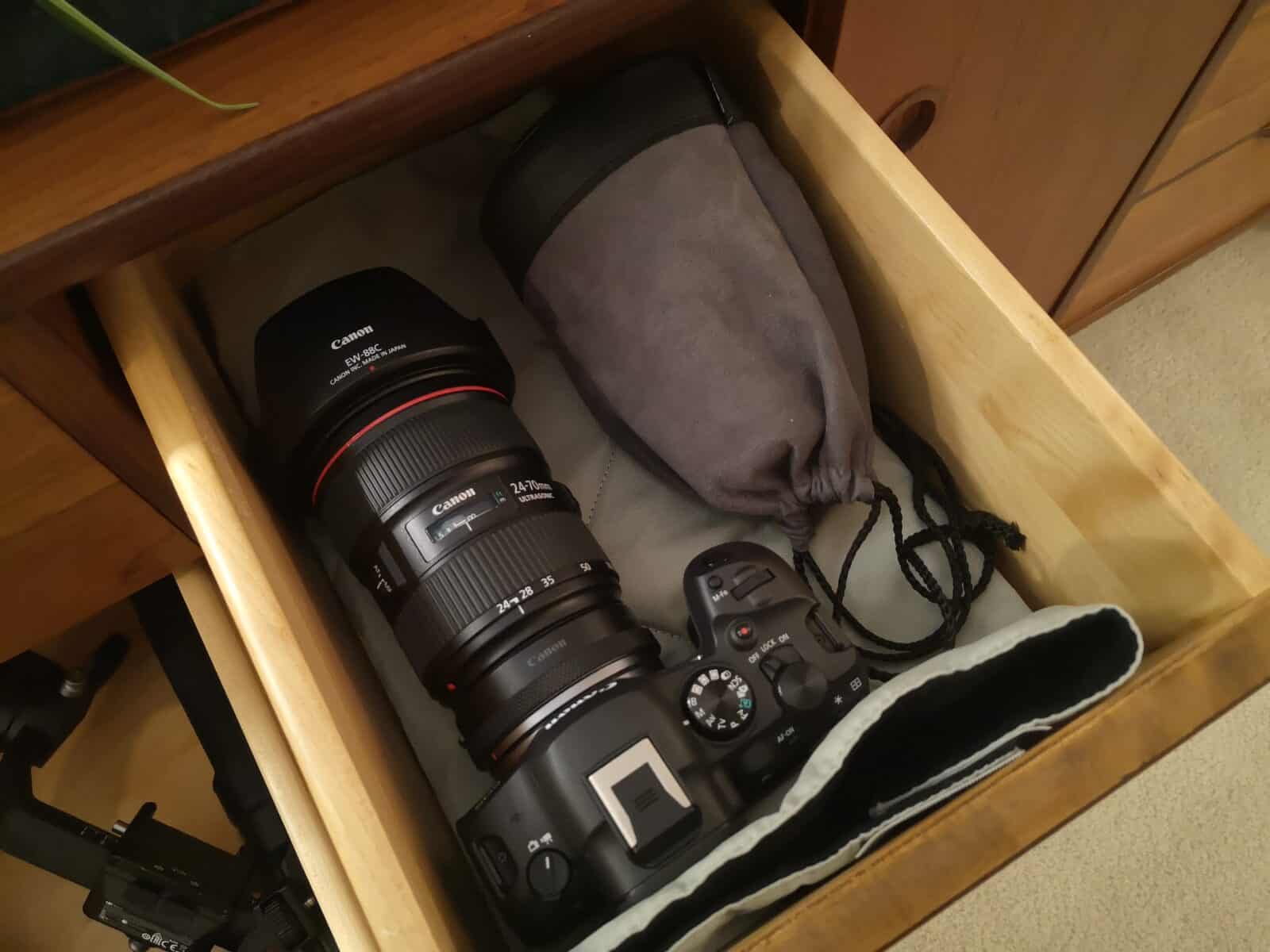How To Store Camera Lenses